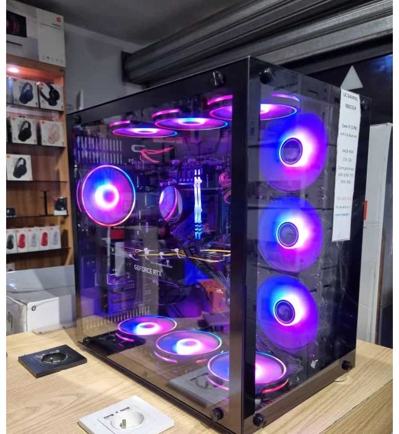 Unité centrale Gaming (UC Gaming) - PC Gaming - Core i7 - 32GB RAM /500 GB SSD - Graphique ...