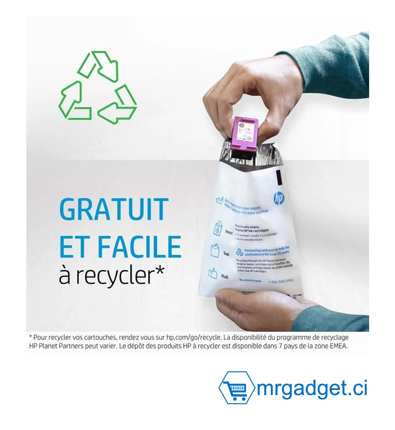 HP 653 Tri-Color Original Ink Advantage HP 653 Tri-Color Original Ink ...